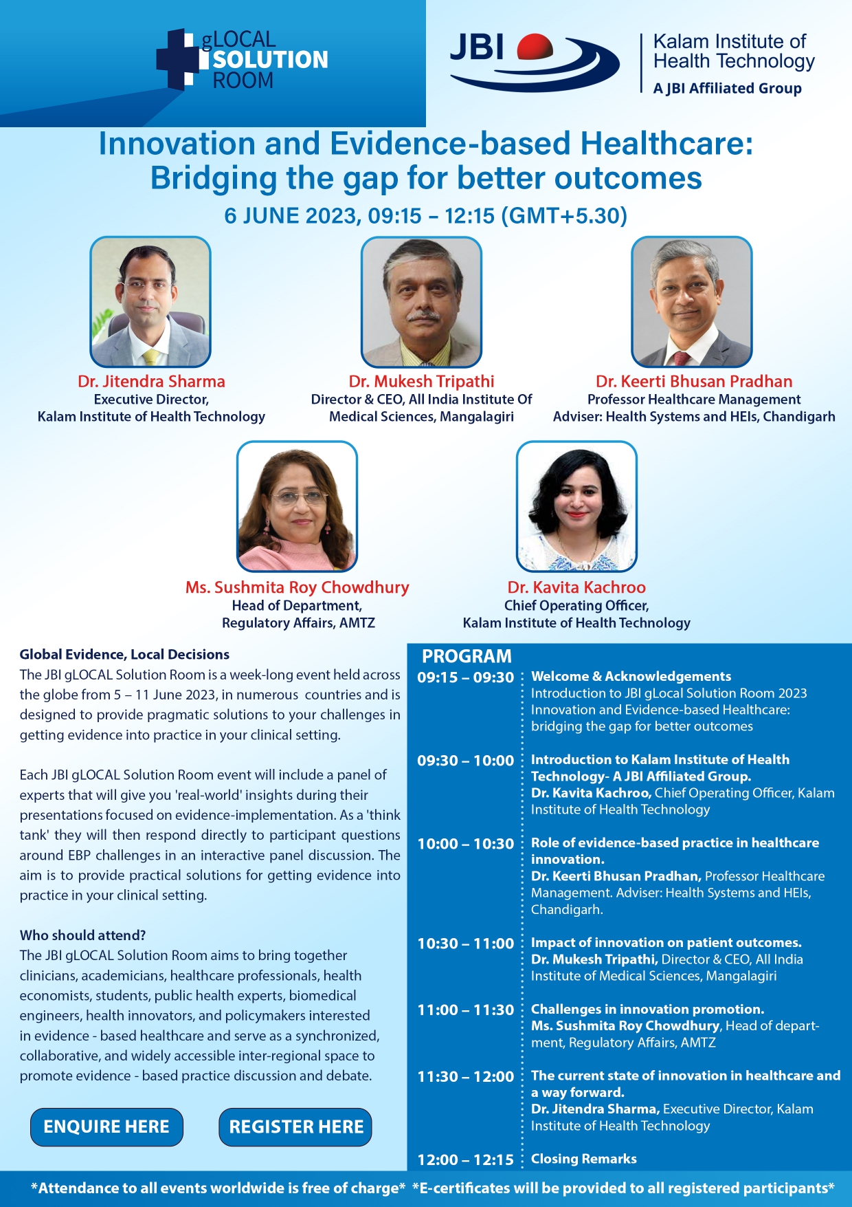 JBI - KALAM INSTITUTE OF HEALTH TECHNOLOGY